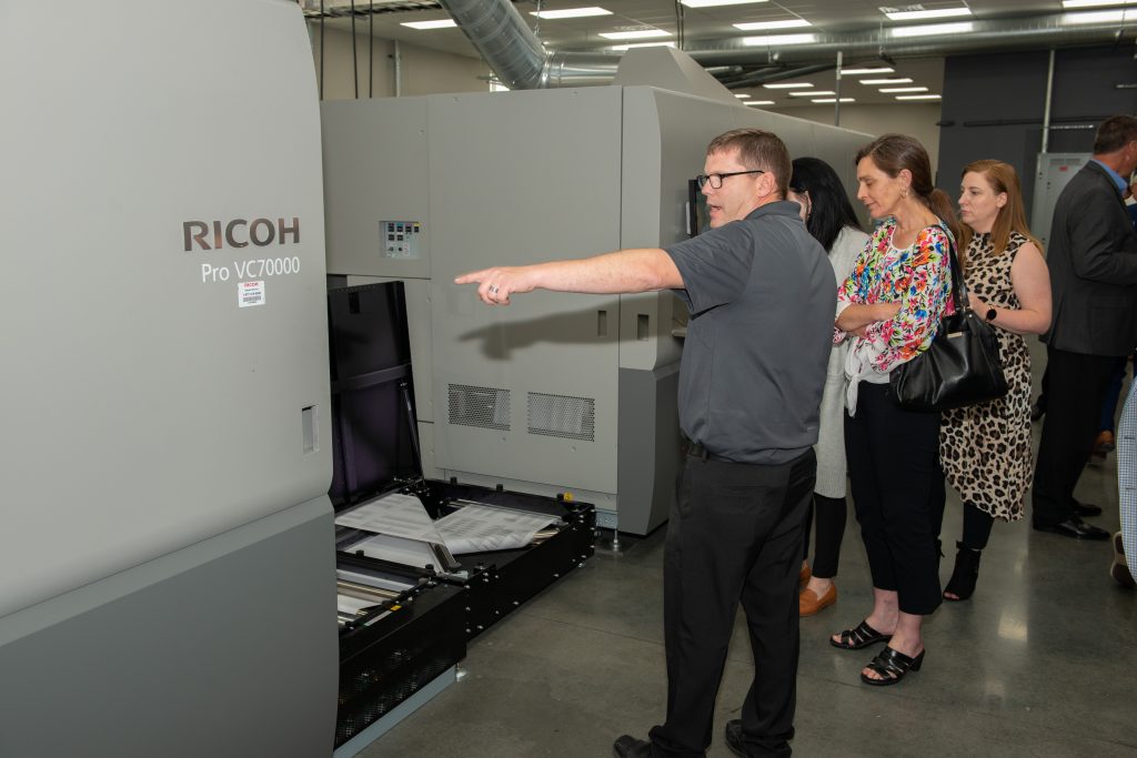 Digital Print Center Open House | Heeter